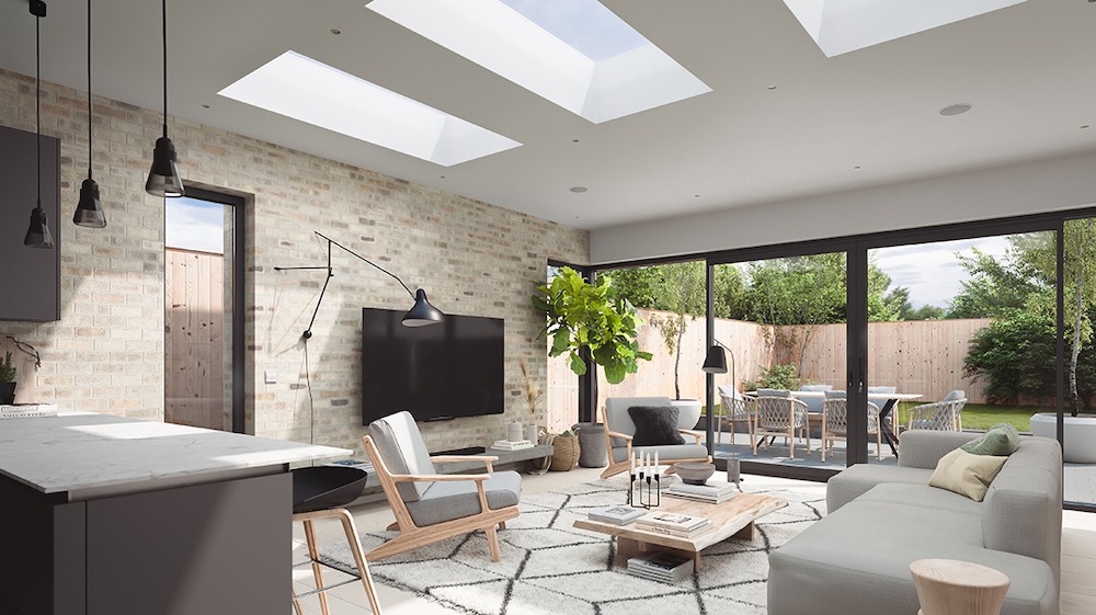Flat Glass Skylight